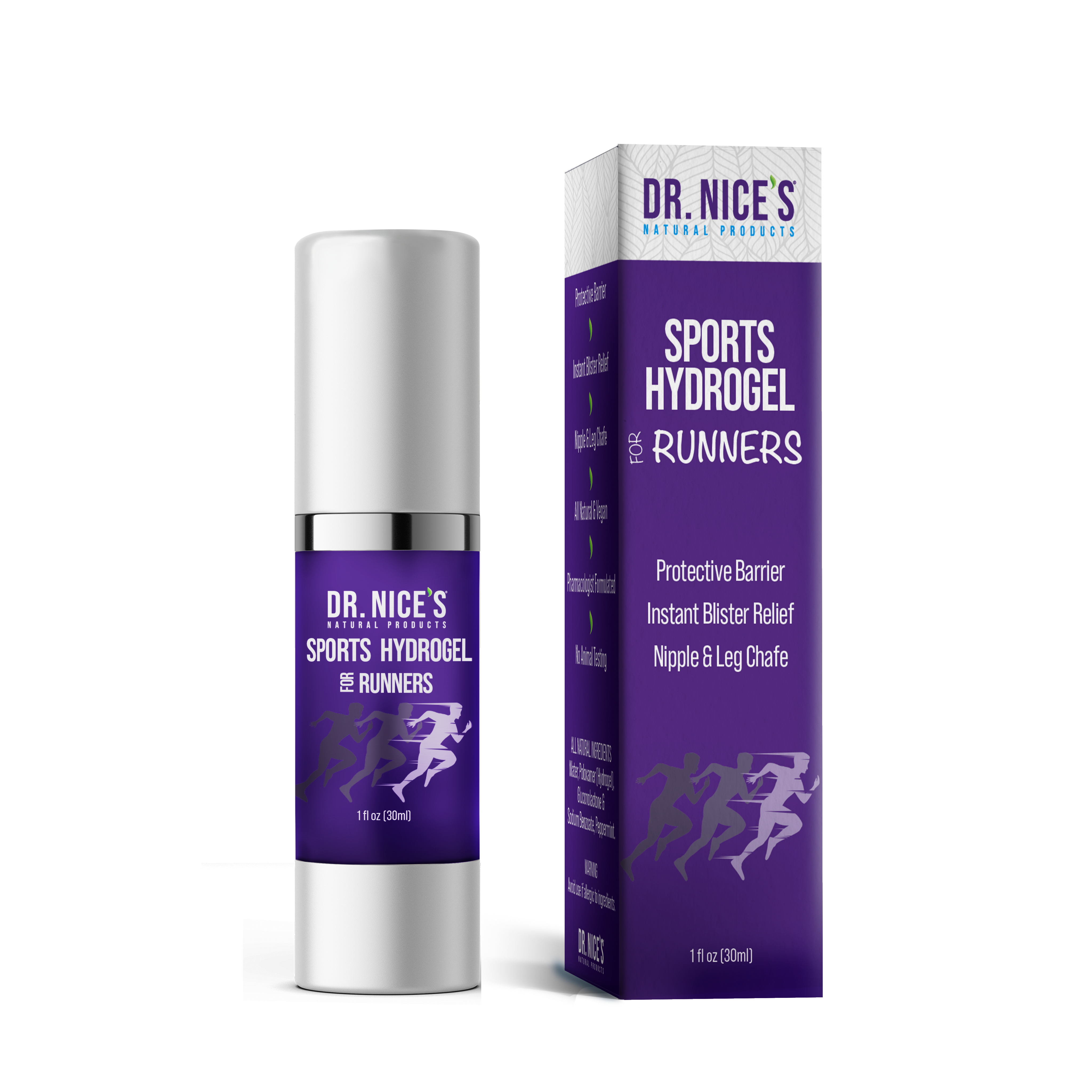 Sports Hydrogel for Runners – Dr. Nice's Natural Products